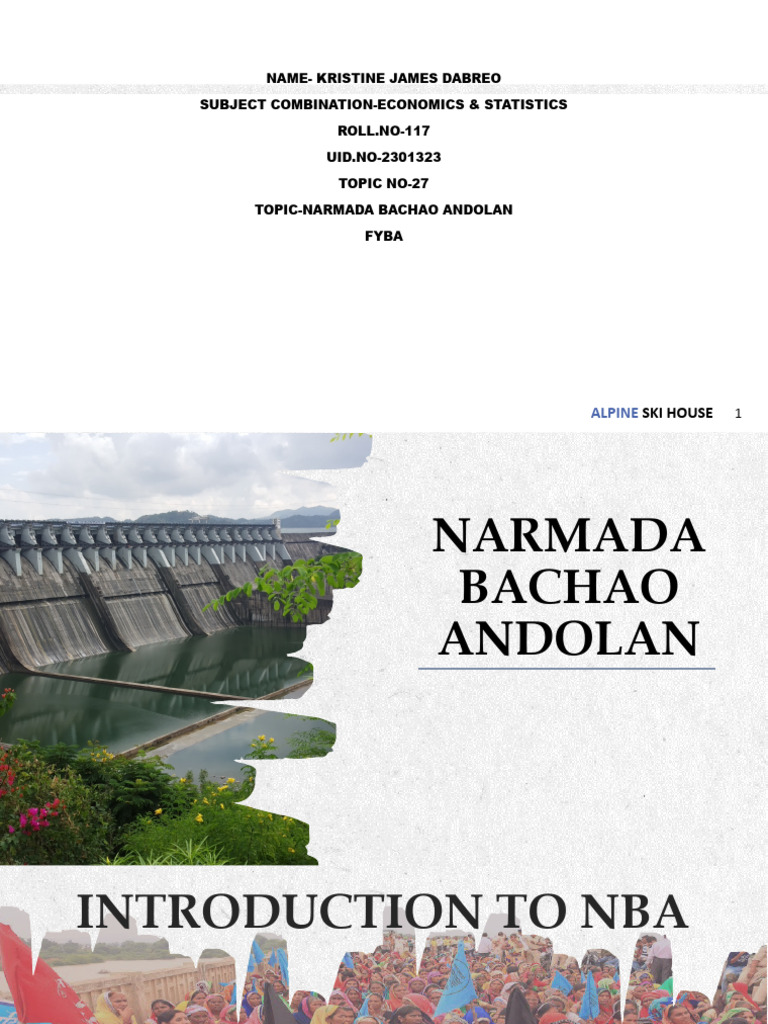 Narmada Bachao Andolan | PDF