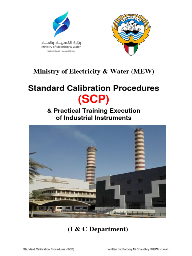 Standard Calibration Procedures SCP 1704129672 | PDF | Pressure ...