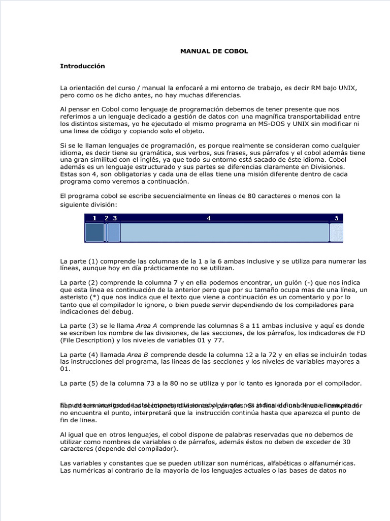 Vdocuments - MX - Manual Detallado Cobol | PDF | Archivo de computadora ...