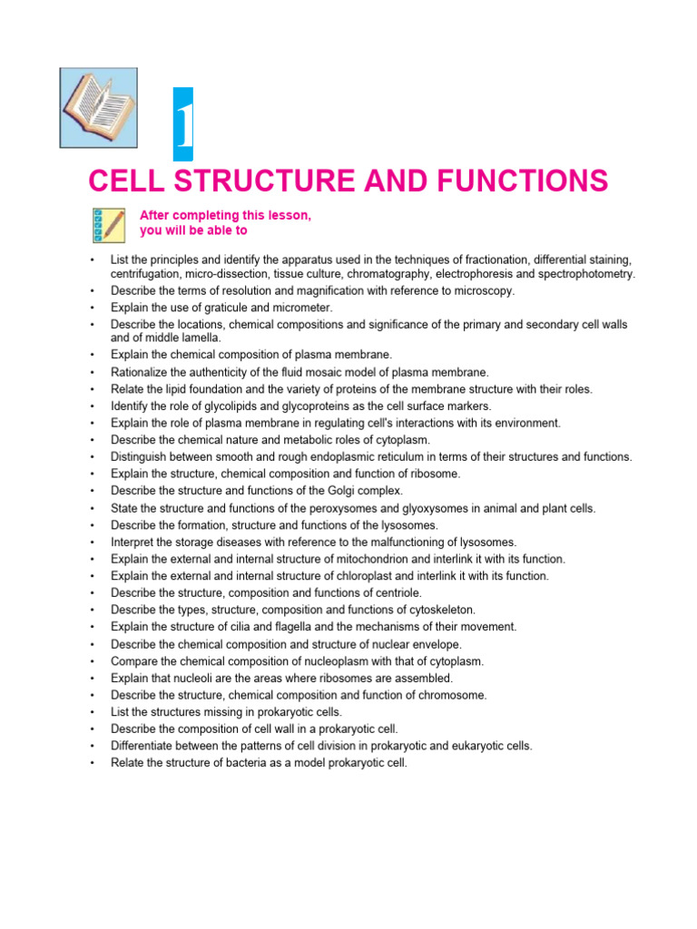 Chapter 1 Biology 11 Class Federal Board Pdf Endoplasmic Reticulum