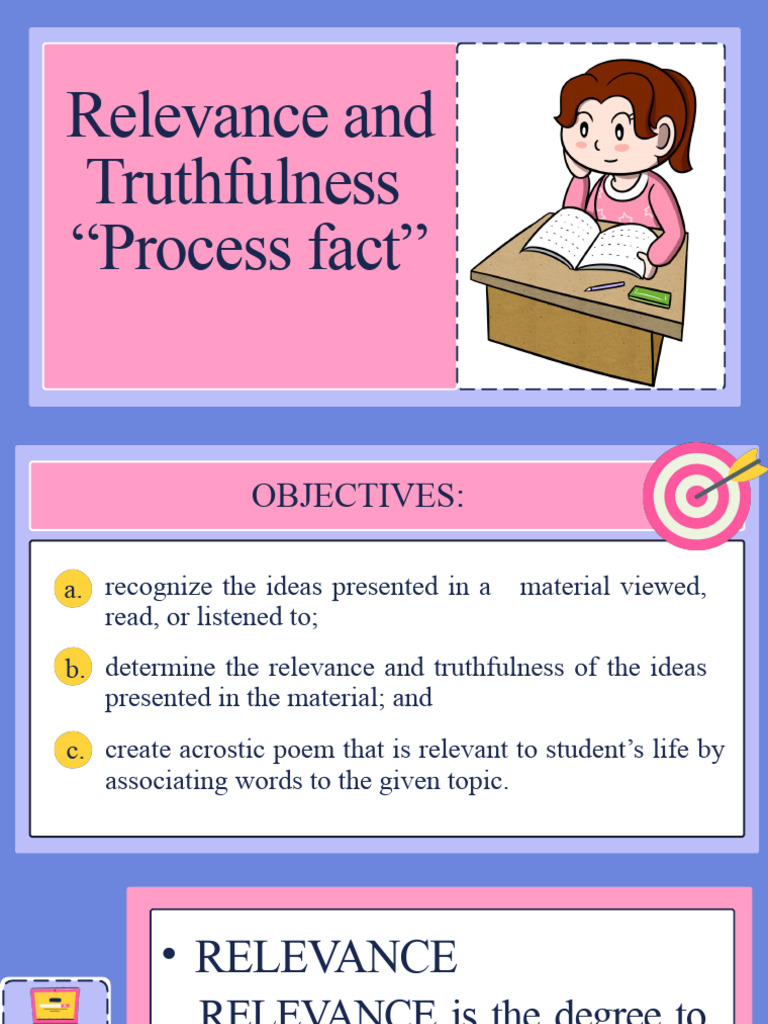 G9 Relevance and Truthfulness Final | PDF