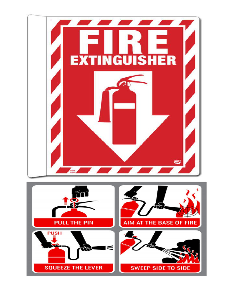 Fire Extinguiser Sign | PDF