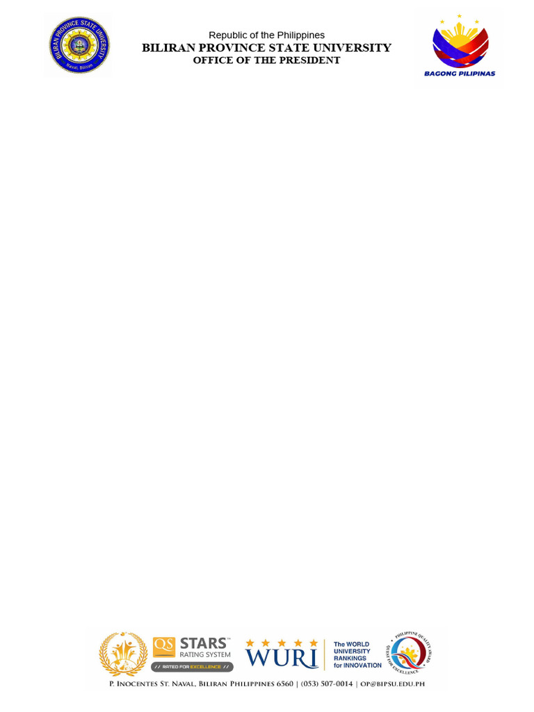 BiPSU Letterhead | PDF