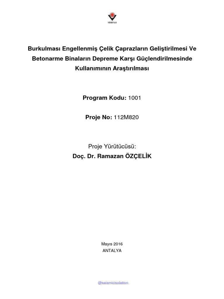 Development and Prevention of Buckling Steel Braces BRB Strengthening | PDF Development and Prevention of Buckling Steel Braces BRB Strengthening | PDF
