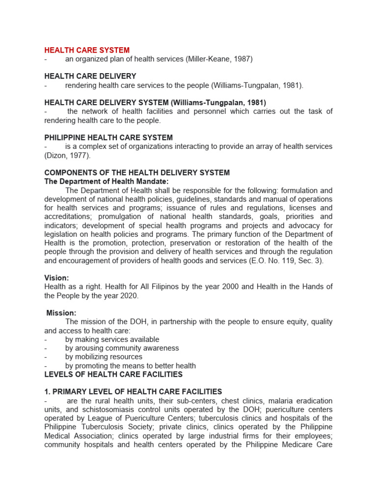 Health Care System | PDF | Procurement | Health Care