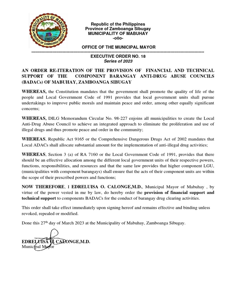 Badac Eo 2023 | PDF | Justice | Crime & Violence