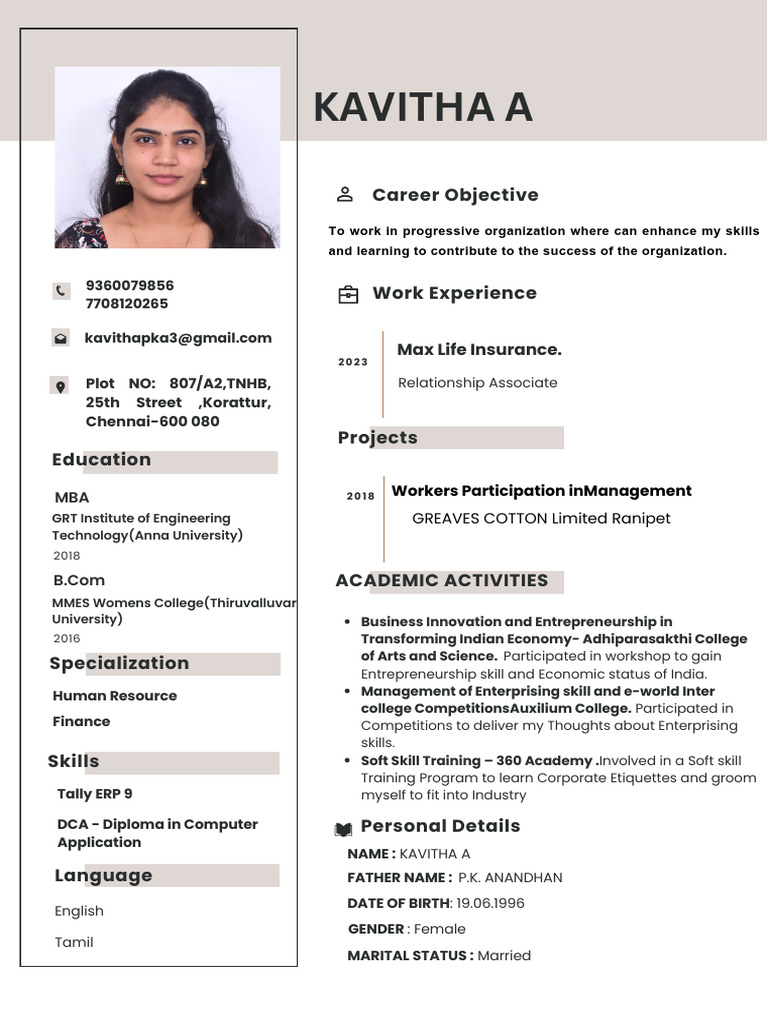 Business Administration Student. I Consider My Self A Responsible and ...