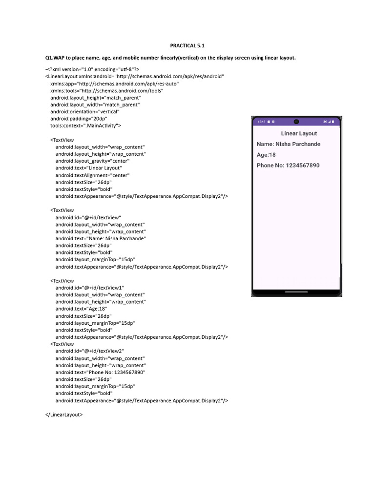Practical 5.1 | PDF | Electronic Circuits | Electrical Circuits