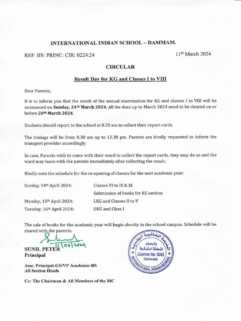 Result Day 2024 | PDF