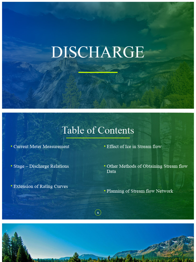DISCHARGE | PDF | Discharge (Hydrology) | Chemical Engineering