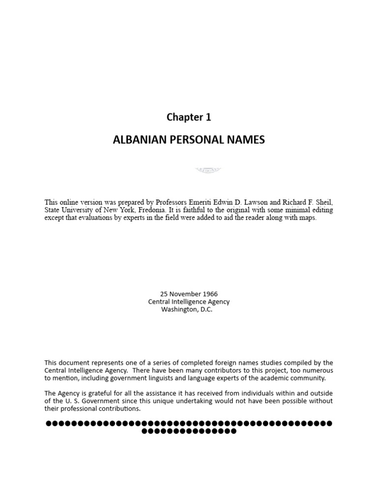 Emra Shqip Pjesa 2 | PDF | Albanians | Grammatical Gender