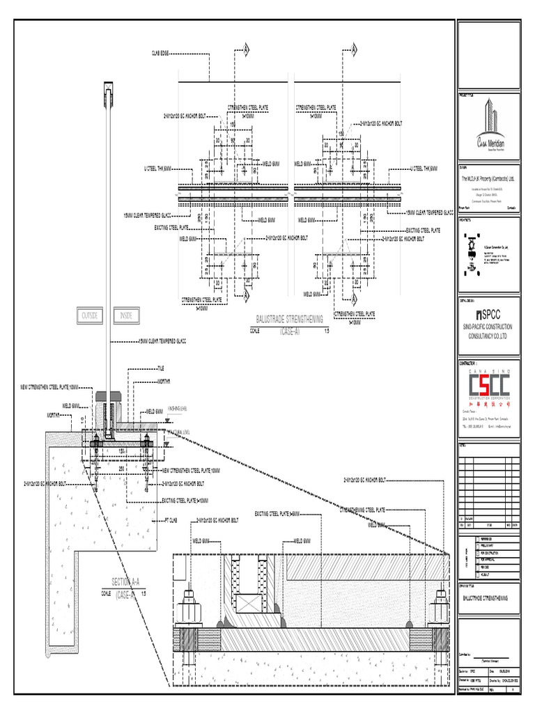 Balustrade Strengthening | PDF | Civil Engineering | Building Engineering