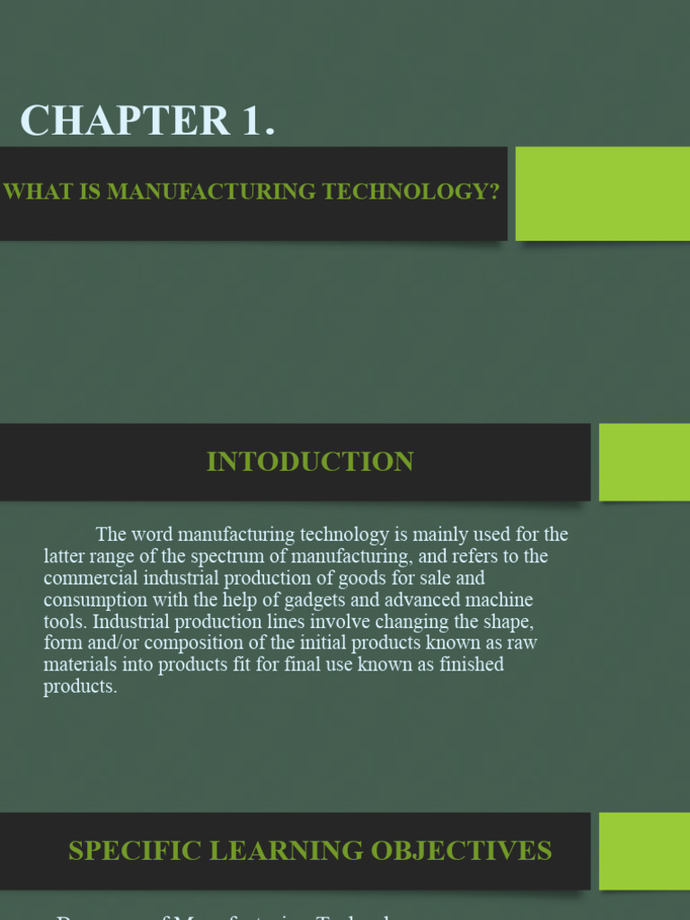 Manufacturing Technology | PDF | Tools | Machines