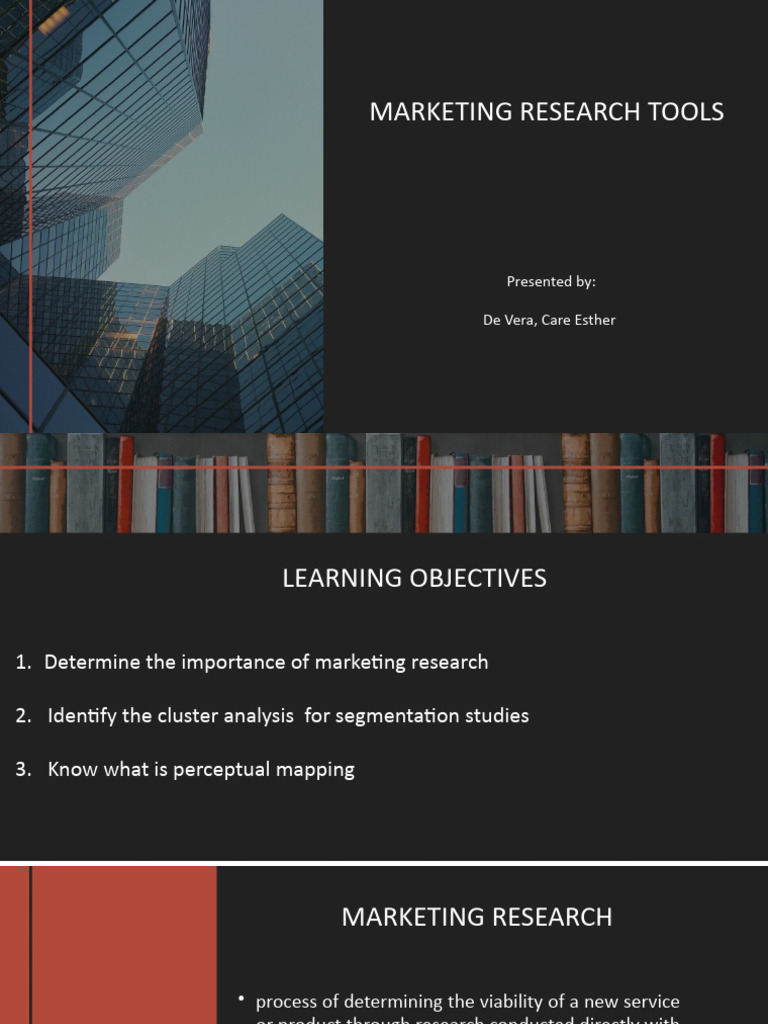 Essential Marketing Research Tools | PDF | Cluster Analysis | Market ...