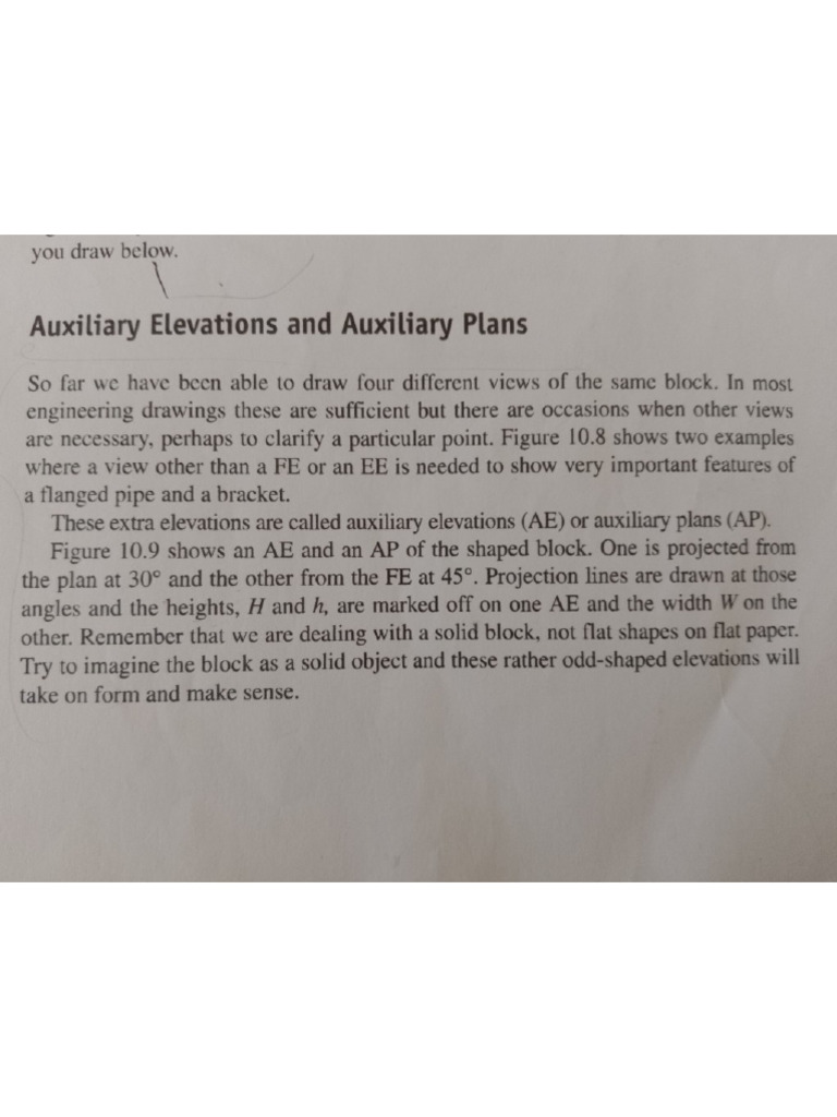 T.D (Auxiliary Elevations and Plans) | PDF