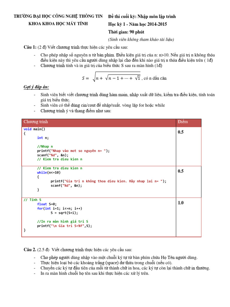 DeThi NMLT CK 2014 Dapan | PDF