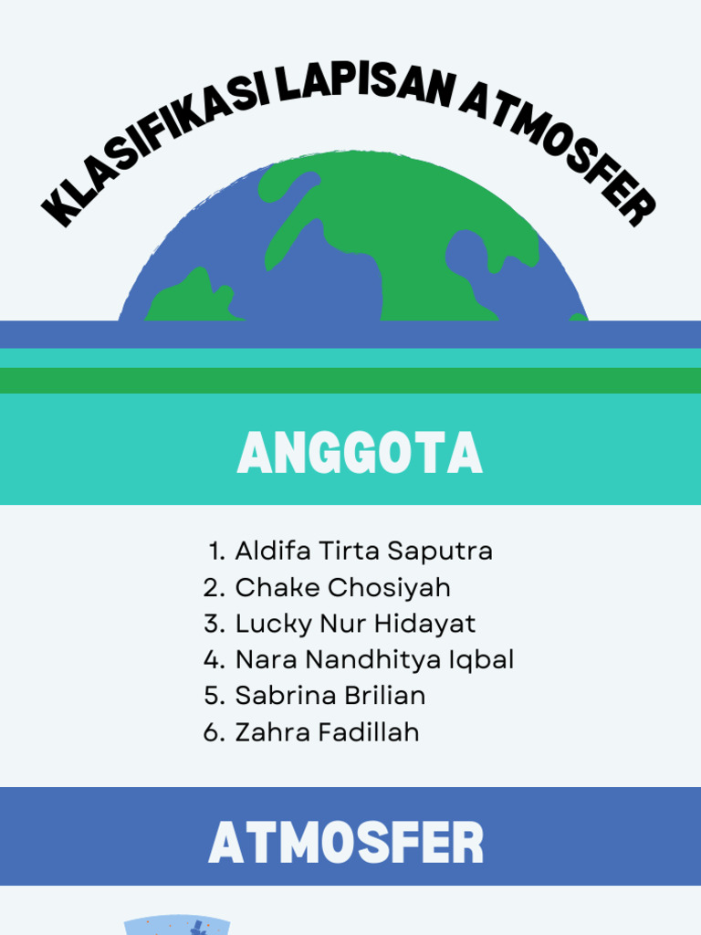 Klasifikasi Lapisan Atmosfer | PDF