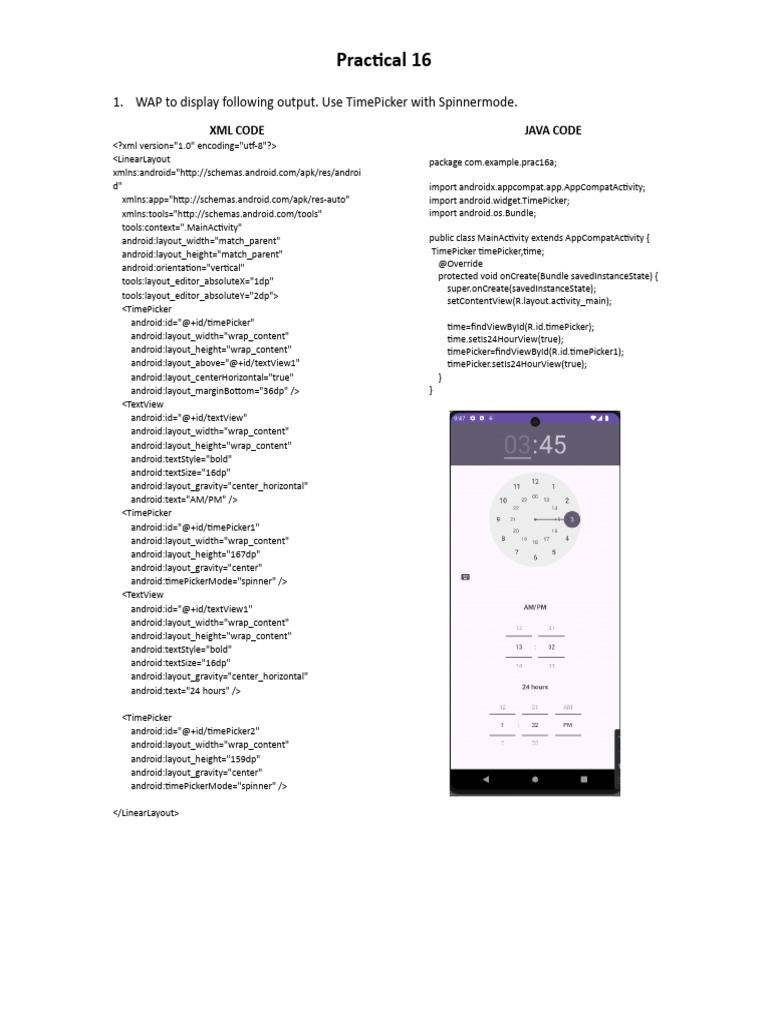Prac 16 A Pdf Computer Programming Software Engineering 4346