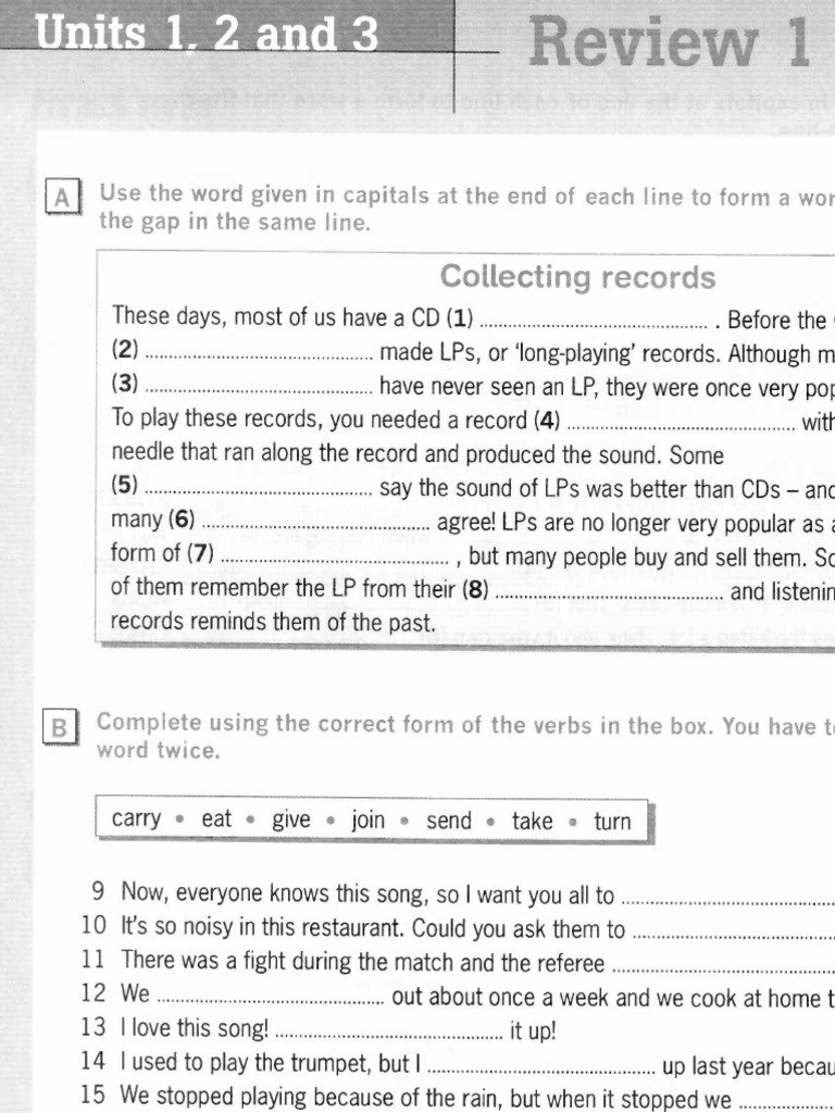 b1 Destination Review 1 | PDF