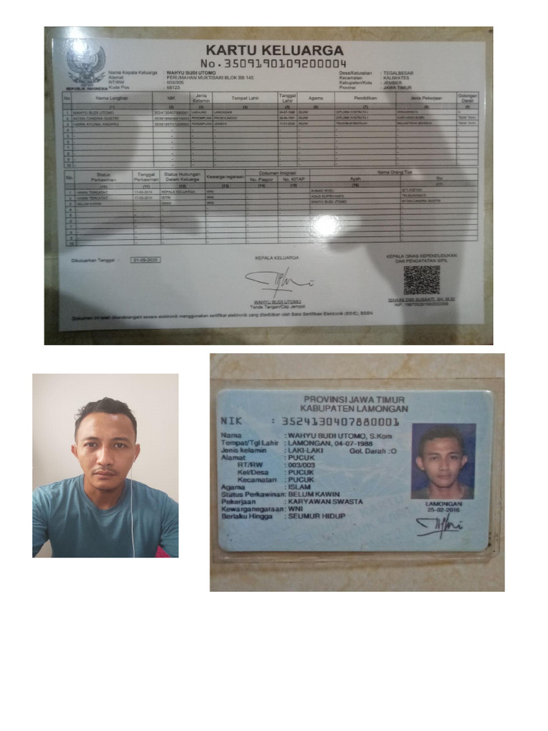 Dokumen Pengajuan Revisi KTP | PDF