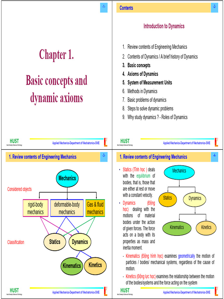P3-chapter 1 Basic concepts | PDF | Force | Classical Mechanics
