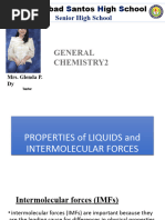 Key Liquid Properties and IMF Effects | PDF | Liquids | Evaporation