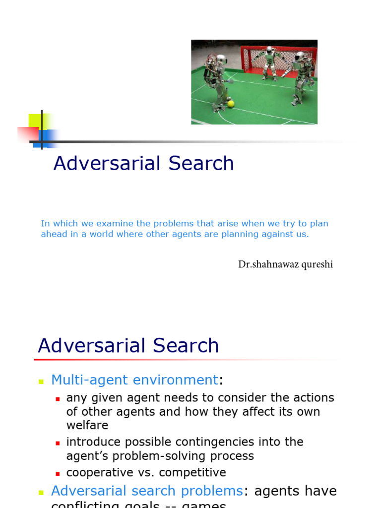Adversarial Search | PDF | Applied Mathematics | Game Theory