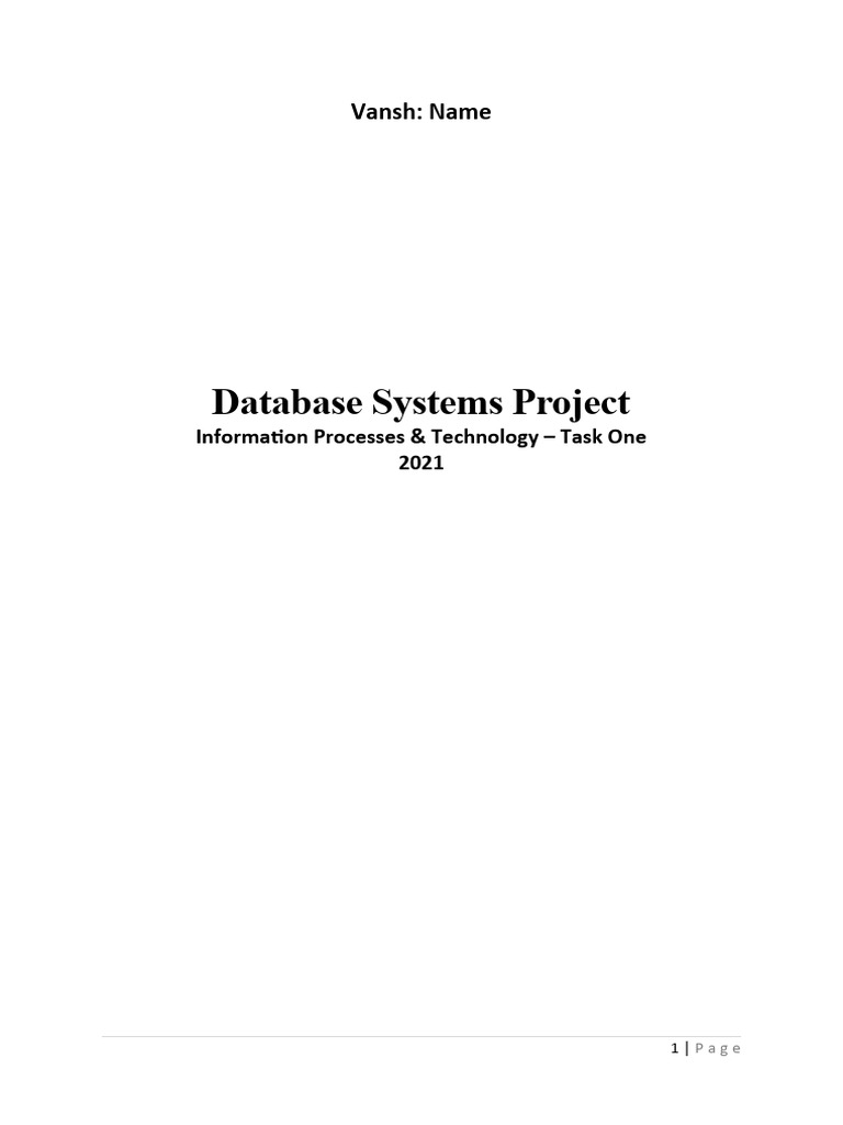 Template IPT task 1.1 | PDF | Databases | Software Prototyping