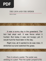 Grade 6 Short Stories | PDF | Spider