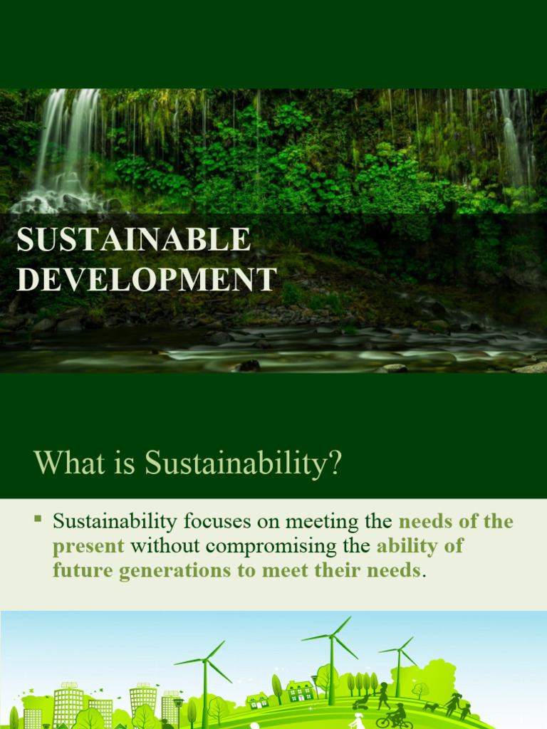 Sustainable Development Overview | PDF | Sustainability | Physical ...