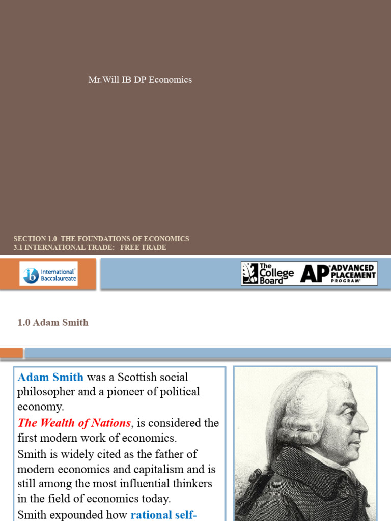 IB Foundation of Economics MR - Will | PDF | Economics | Profit (Economics)