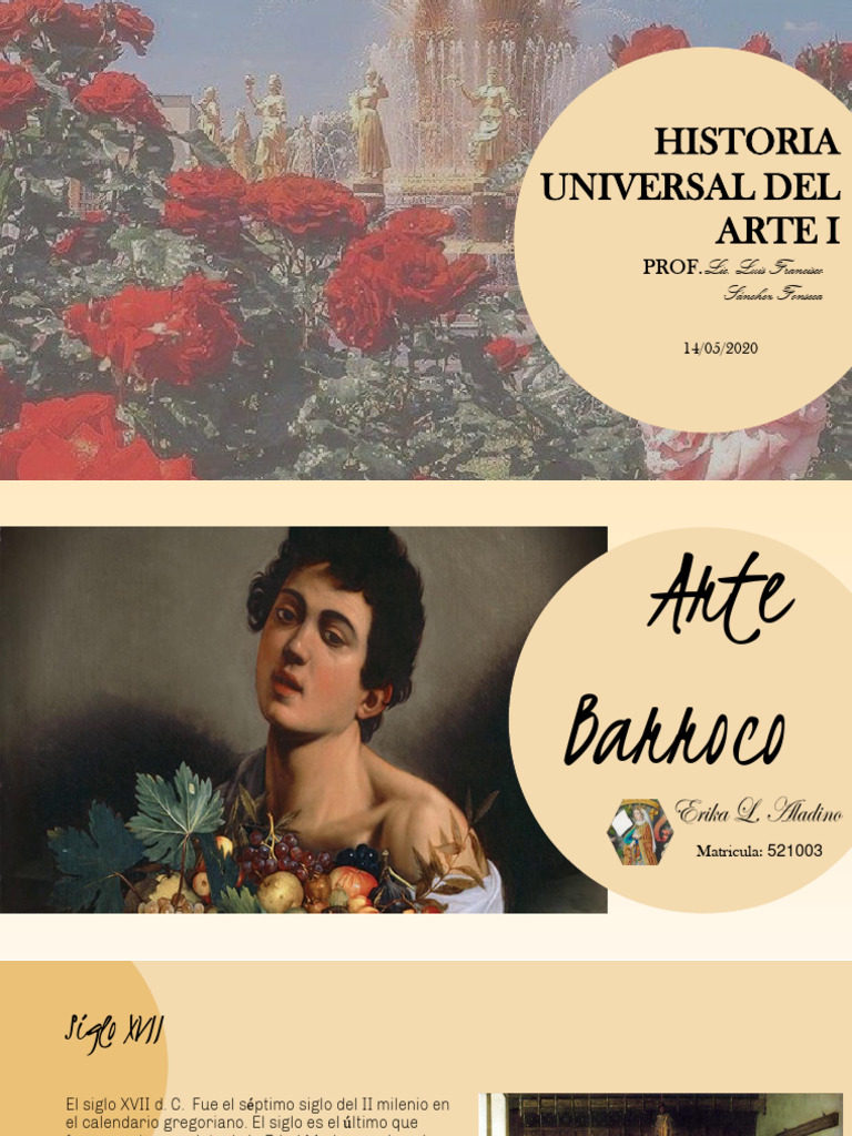 Arte Barroco: Características y Obras | PDF | Barroco | Pinturas
