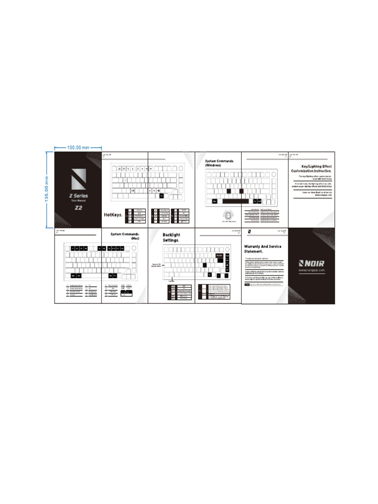 Manual Book Noir Z2 | PDF