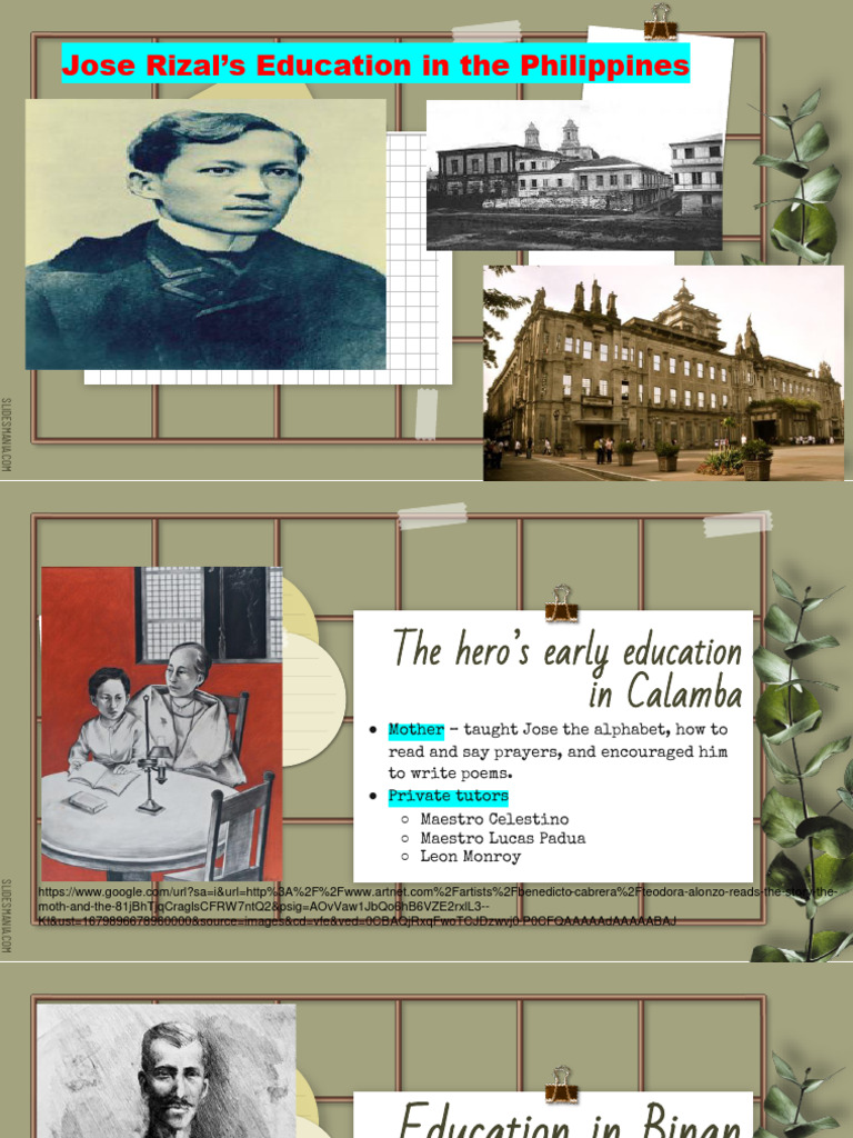 RIzal Education in The Philippines | PDF