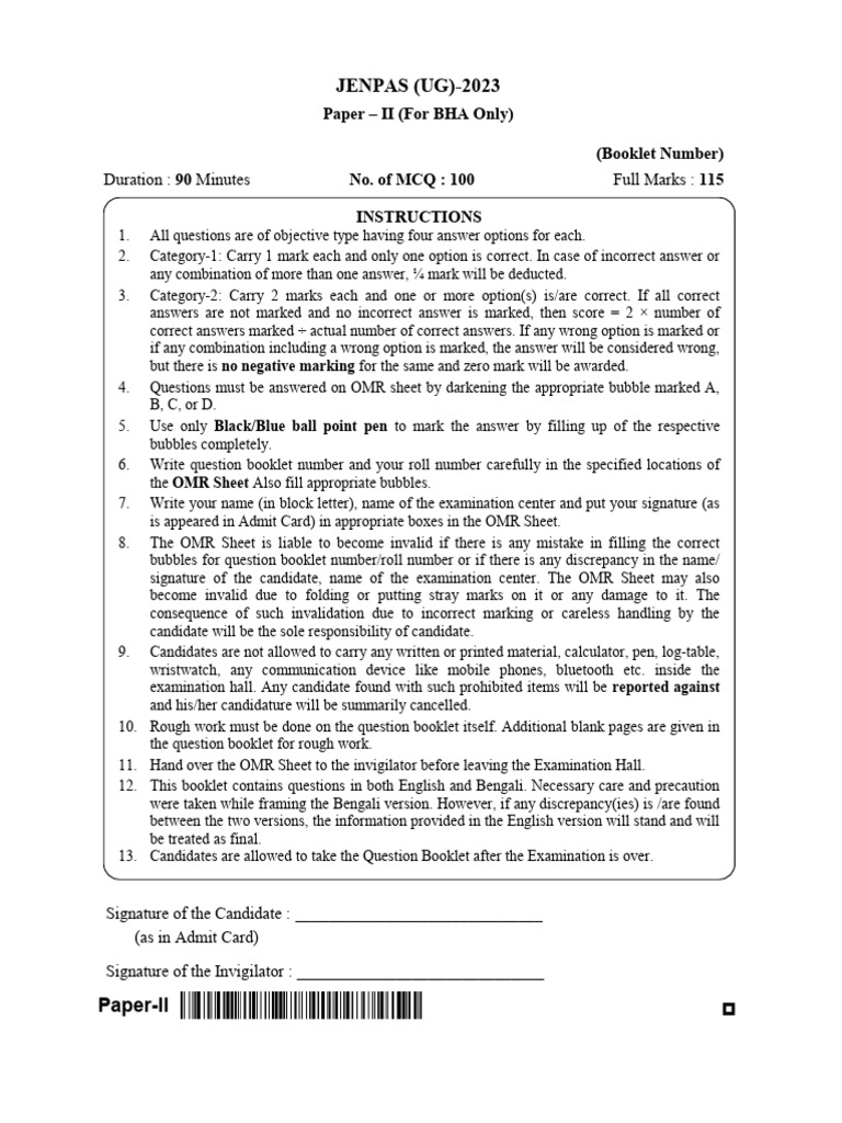 Jenpas (Ug) - 2023 | PDF | Force | Multiple Choice