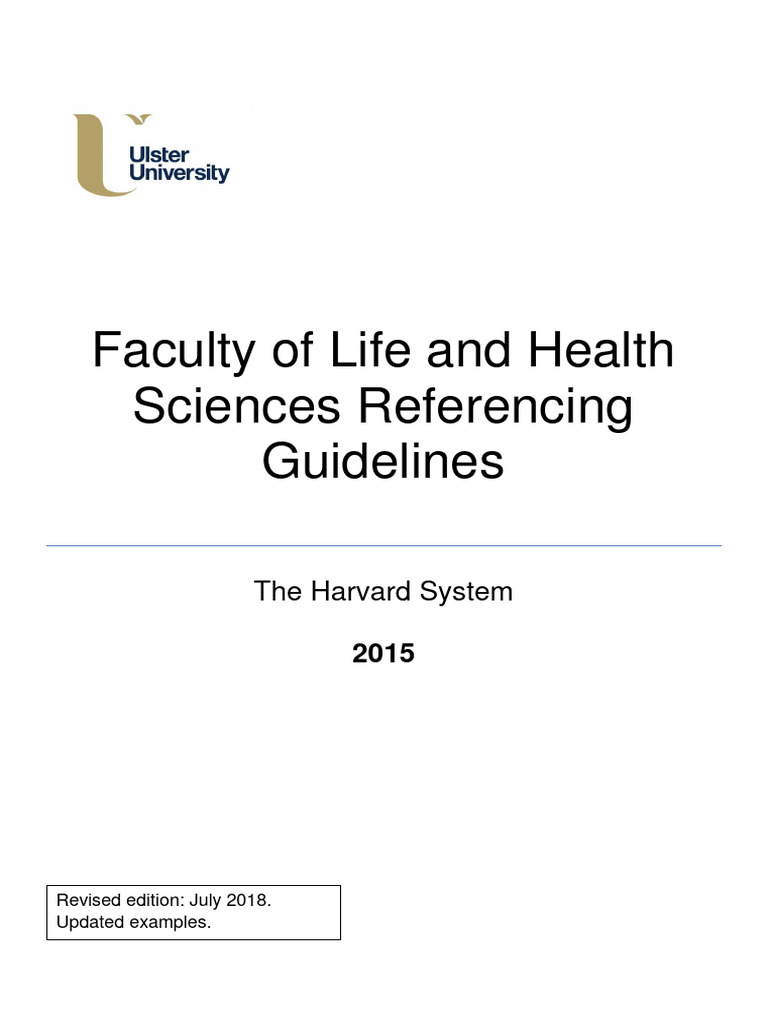 LHS Referencing Guidelines | PDF | Apa Style | Plagiarism