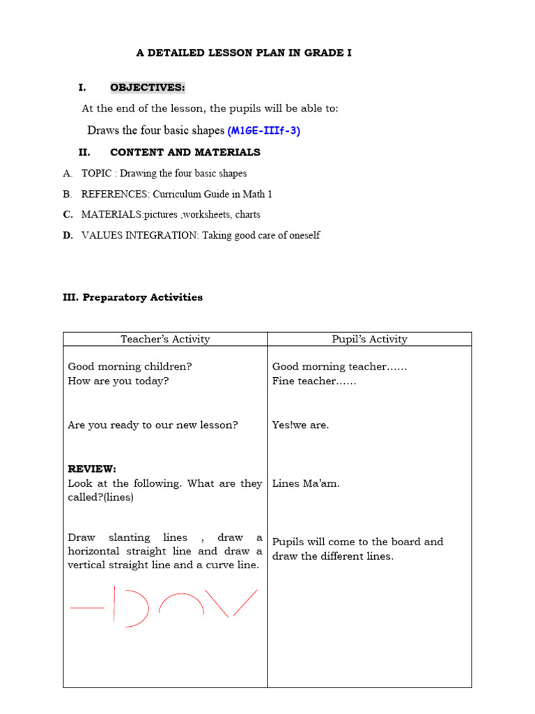 COT 3RD QUARTER-2024docx | PDF | Rectangle | Shape
