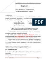BA I - Chapitre 1 - Calcul de Sections en Béton Armé Soumises À La Flexion Simple | PDF | Béton ...