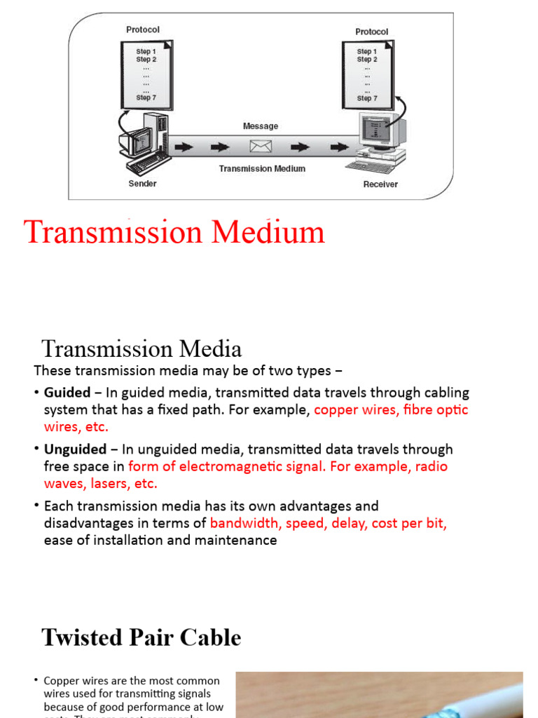 3 Media | PDF | Infrared | Transmission Medium