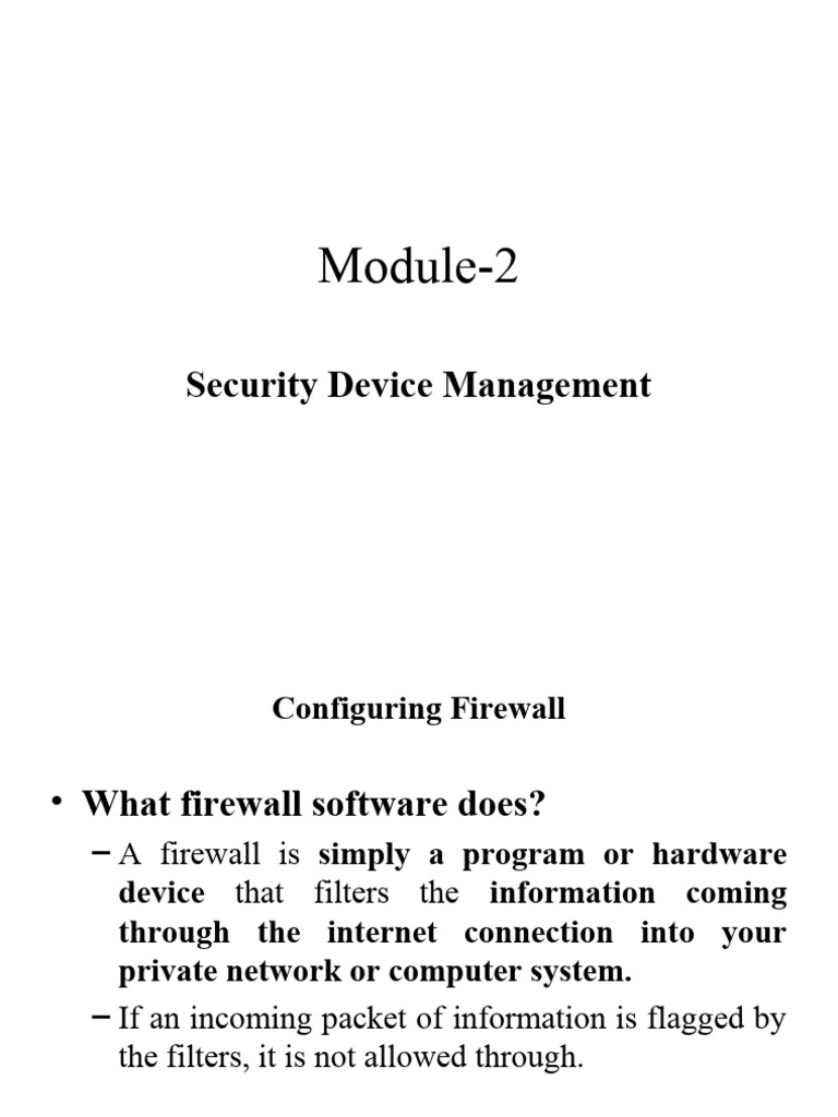 WINSEM2023-24 BCSE354E ETH VL2023240501599 2024-02-24 Reference-Material-II | PDF | Firewall ...
