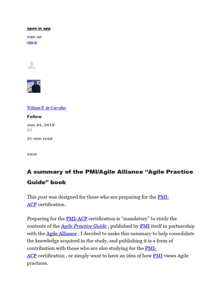Agile Practice Guide Review 2 - 092040 | PDF | Agile Software ...