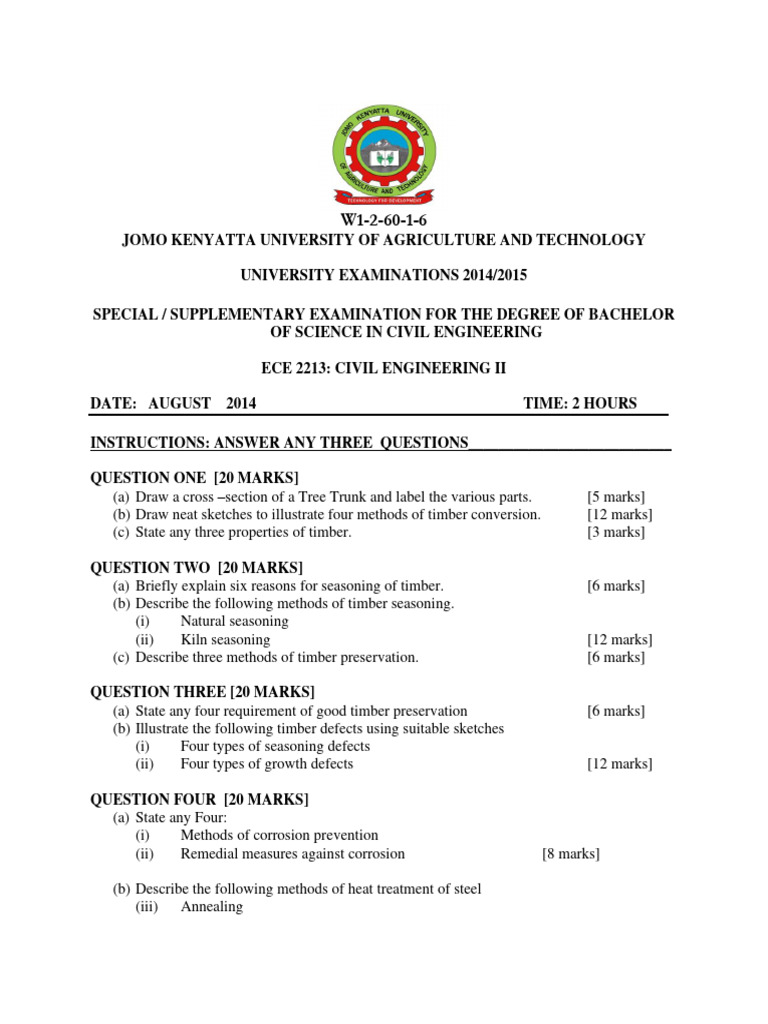 Ece 2213 Civil Engineering II | PDF