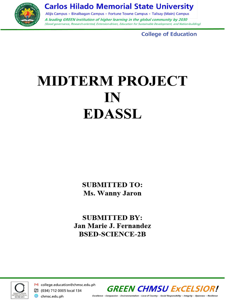 Midterm Project | PDF | Concept | Cognition