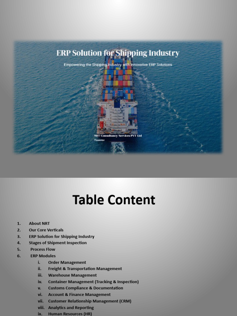 On Shipping | PDF | Warehouse | Enterprise Resource Planning