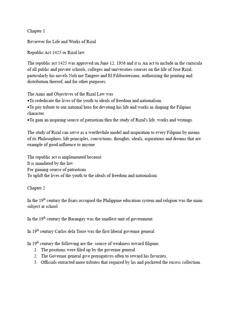 Reviewer | PDF | Philippines