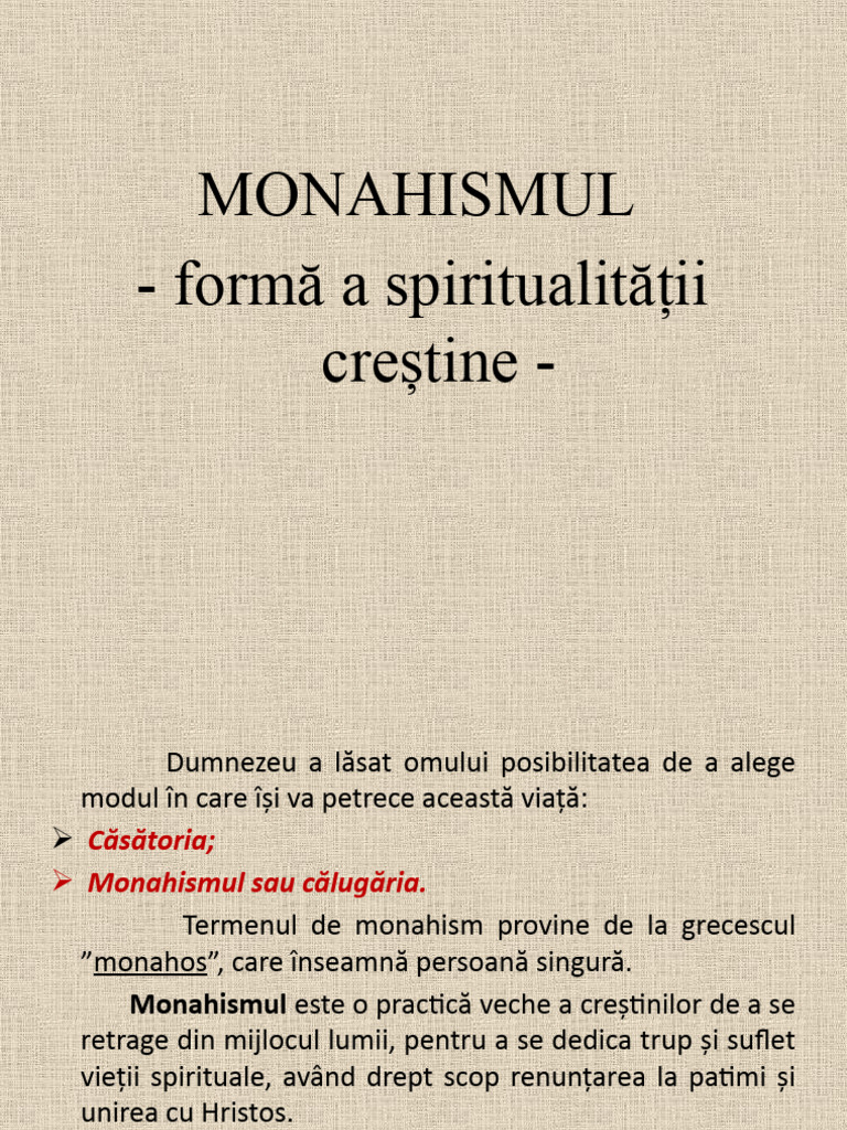 Monahismul Ix | PDF