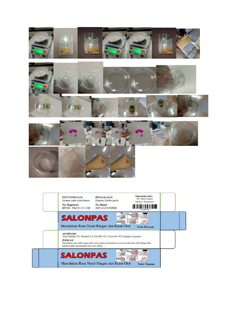 Lap Resmi Salonpas | PDF
