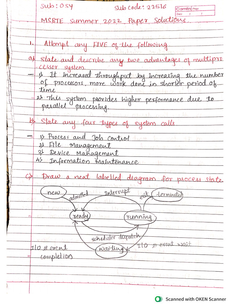 Summer 2022 Solutions | PDF