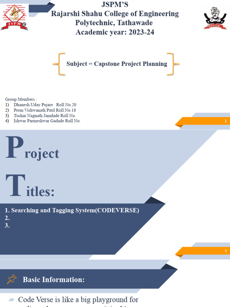 Capstone Project Planning and Deciding | PDF | Computer Programming ...