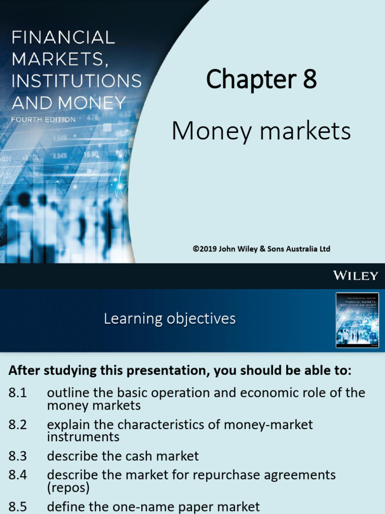 ch08 PPT Kidwell 4e Money-Markets | PDF | Commercial Paper | Repurchase ...